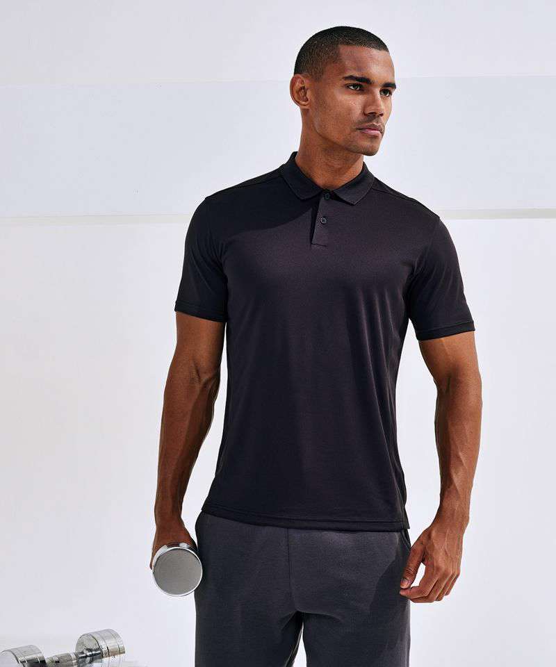 TriDri® Ion-Charge panelled polo | TR505 | Brodwaith Cyf